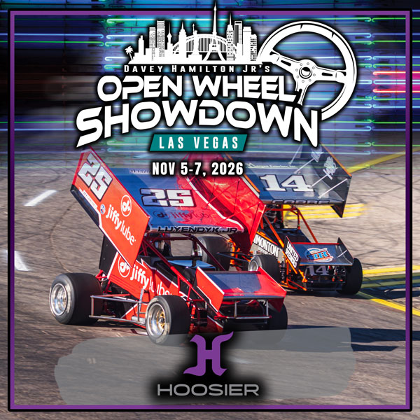 HOOSIER TIRE RETURNS AS OFFICIAL TIRE OF THE 2026 OPEN WHEEL SHOWDOWN ...